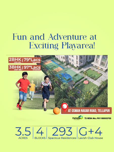 Live Elevated Life at Tellapur in Hyderabad | KSR Homes